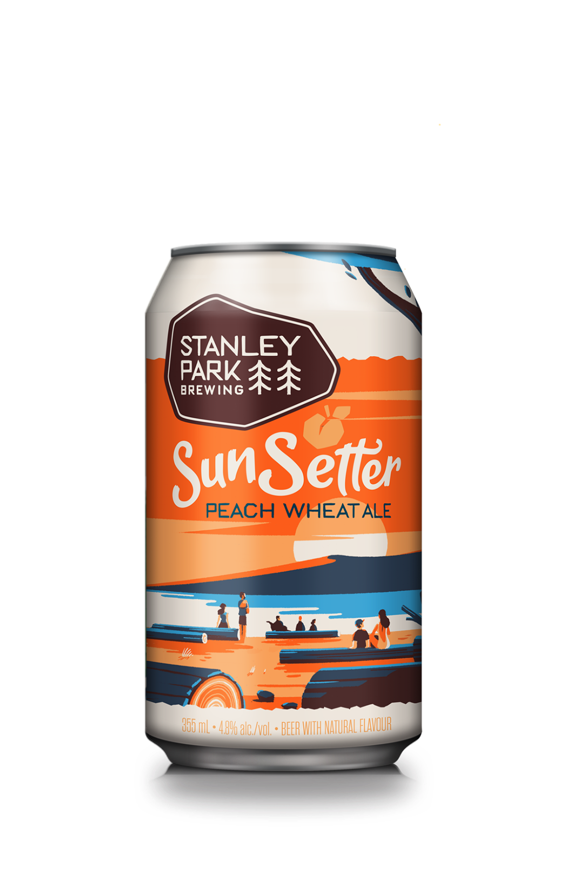 SunSetter Peach Wheat Ale 355ml 6 Pack Beer